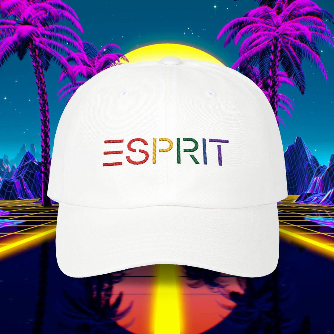 Custom ESPRIT Vintage 1980s Design CAP, Unisex for Men and Women, Hat ...