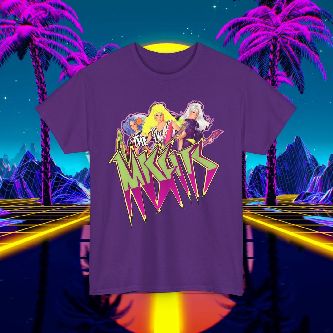 Custom Jem and the Holograms T-shirt Star the Misfits - 80s Vintage Box ...