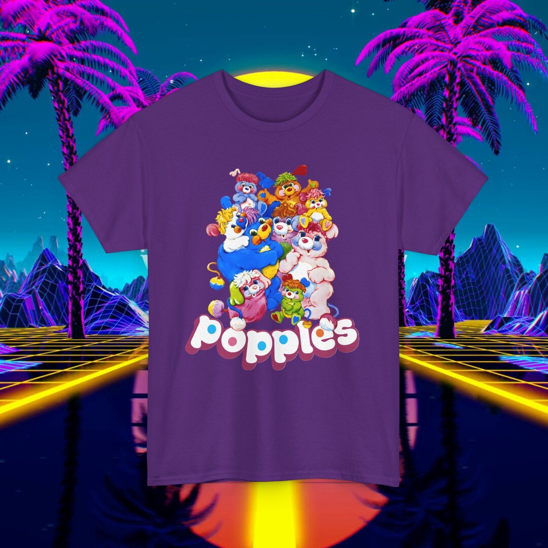 Vintage Popples T-shirt - 80s Retro Unisex Tee - Custom Mens Women ...