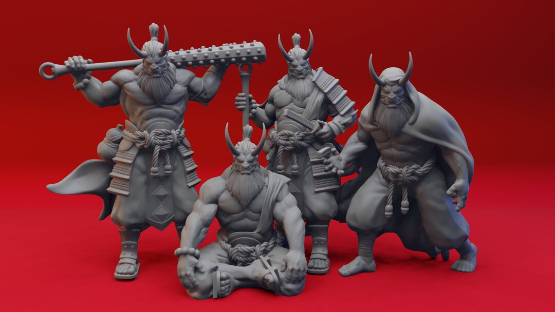 Oni for D&D 5e and Pathfinder Crafted by Yasashii Kyojin Studio for ...
