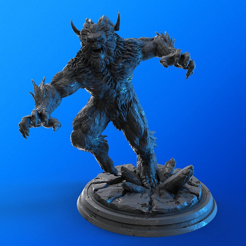 Yeti for D&D 5e and Pathfinder Crafted by Yasashii Kyojin Studio for ...
