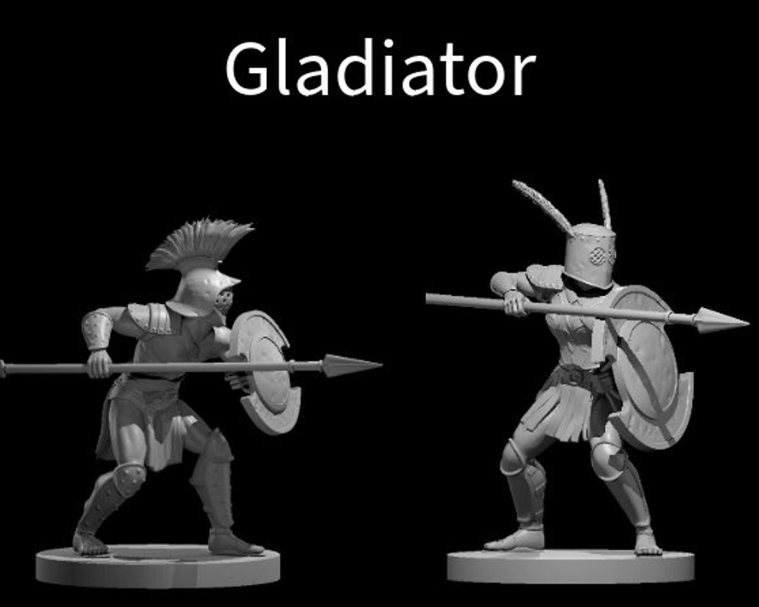 Gladiator for D&D 5e and Pathfinder Crafted by MZ4250 for Tabletop ...