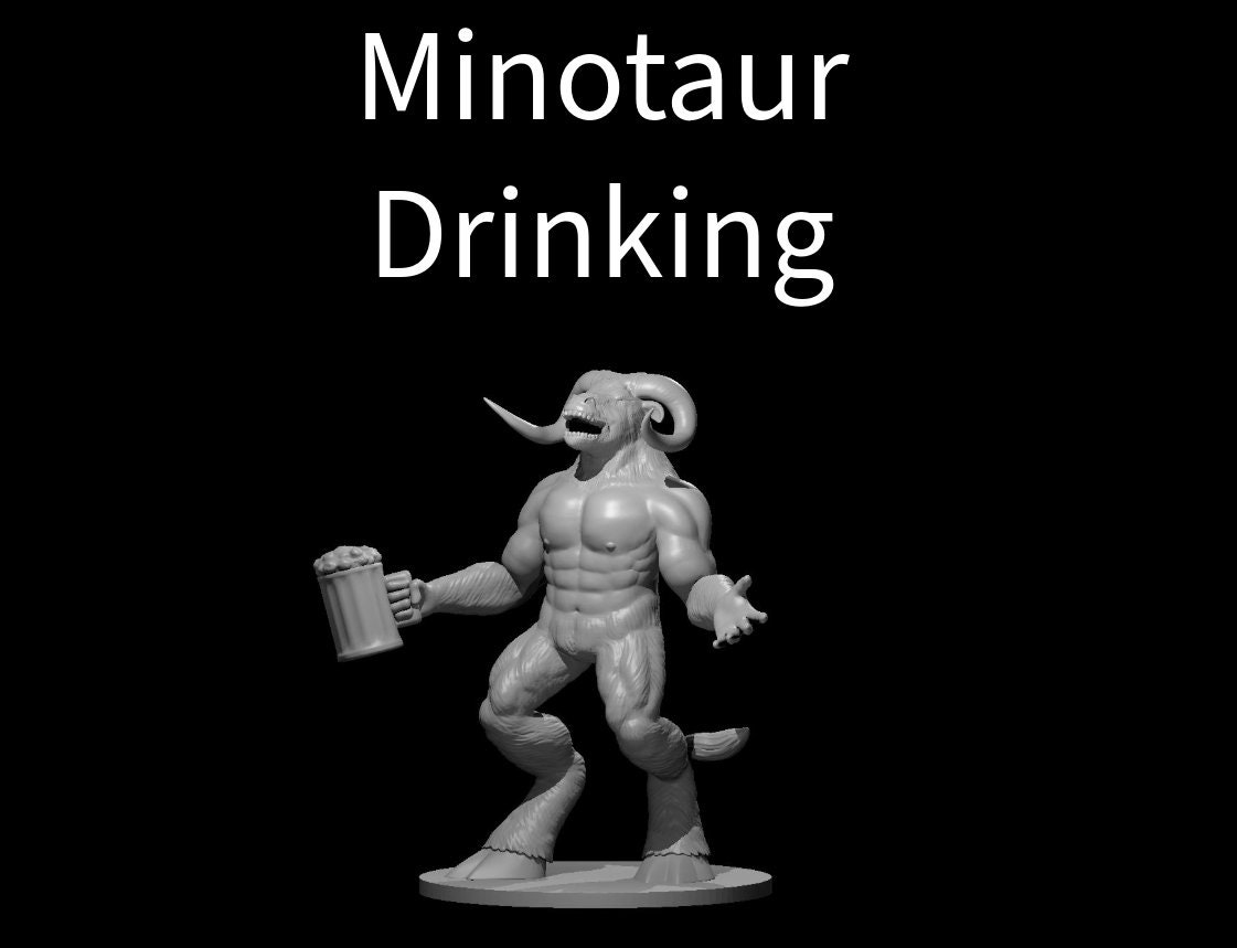 Humanoid Minotaur for D&D 5e and Pathfinder Crafted by MZ4250 for ...