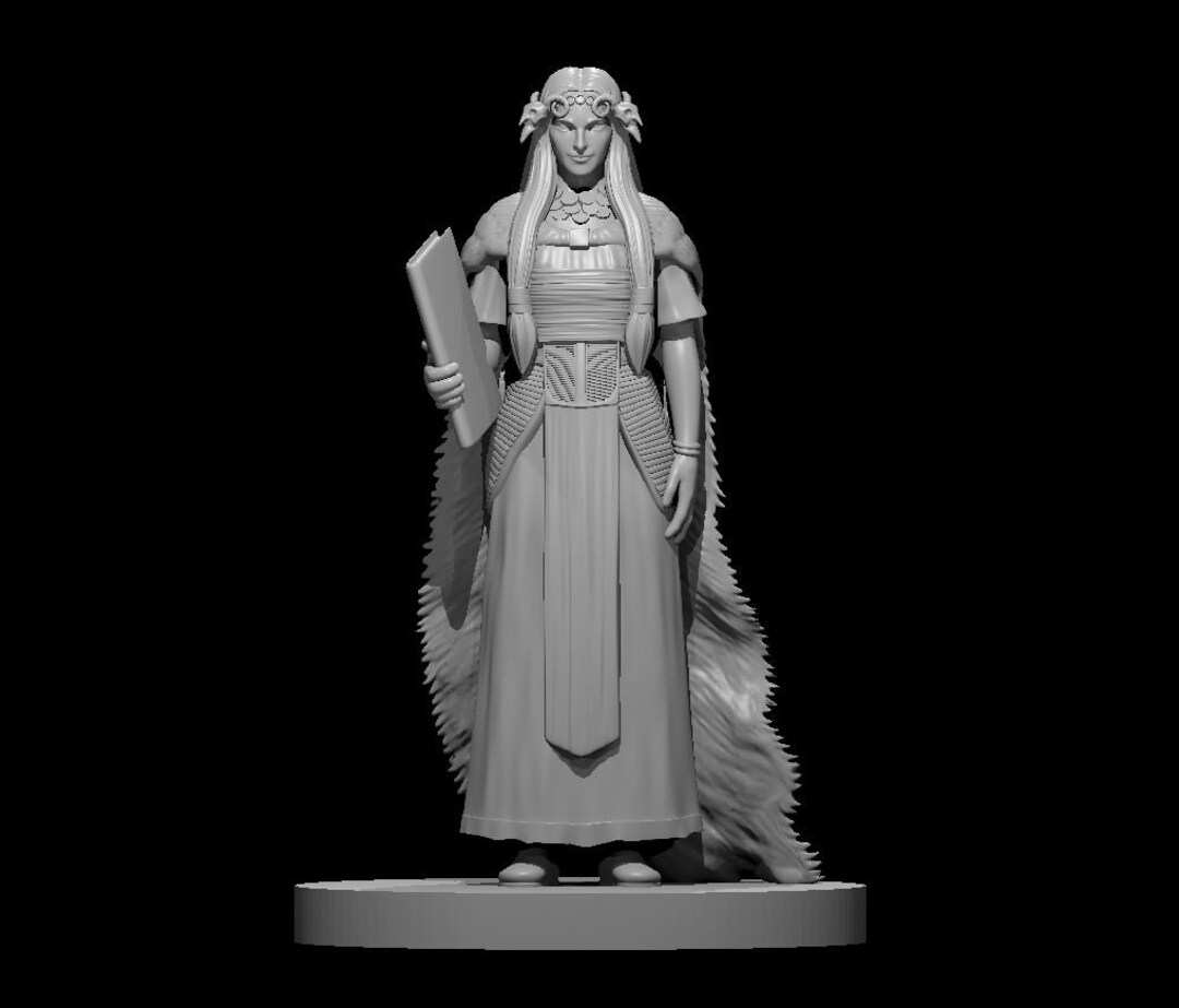 Human Female Sage D&D 5e Dungeon's and Dragons 5e Table Top Wargaming ...