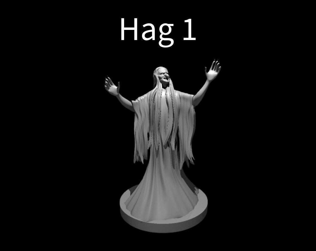 Hag for D&D 5e and Pathfinder Crafted by MZ4250 for Tabletop ...