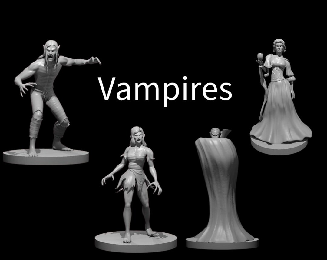 Vampires for D&D 5e and Pathfinder Crafted by MZ4250 for Tabletop ...