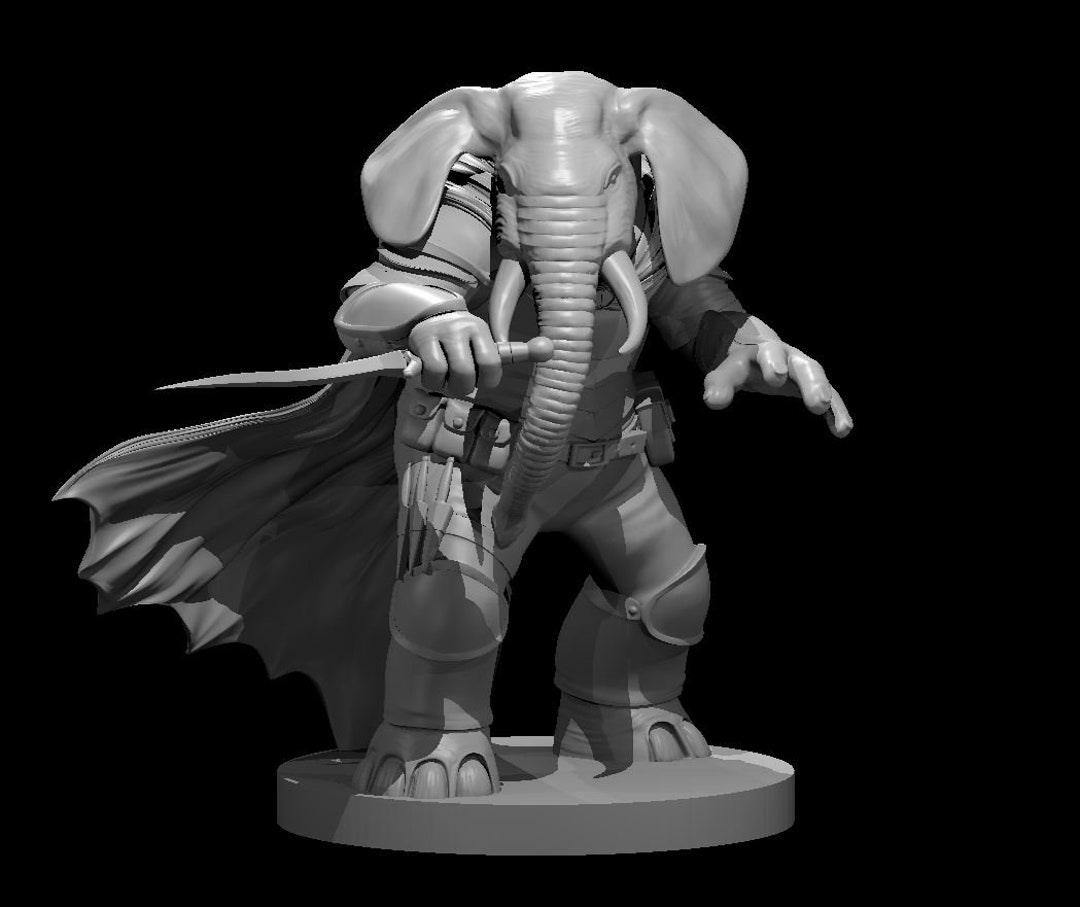 Loxodon Rogue D&D 5e Dungeon's and Dragons 5e Table Top Wargaming ...