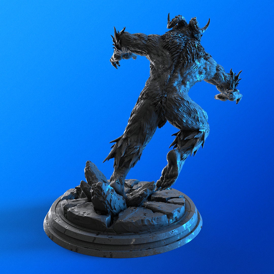 Yeti for D&D 5e and Pathfinder Crafted by Yasashii Kyojin Studio for ...