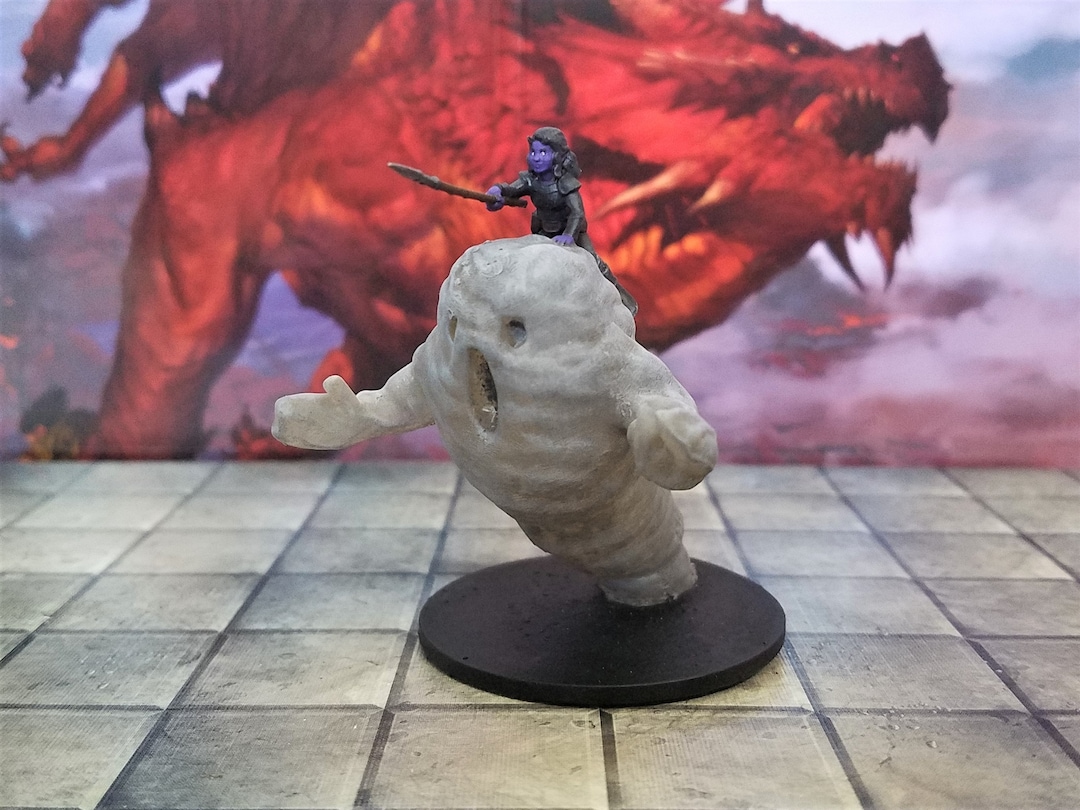 Halfling Wizard Riding an Air Elemental D&D 5e Dungeon's and Dragons 5e ...