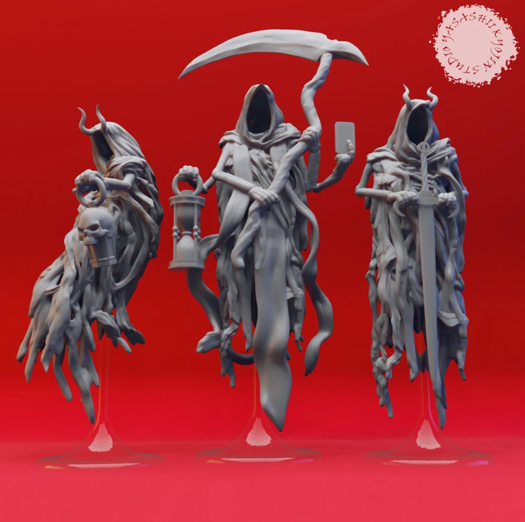 Wraith 32/54mm for D&D 5e and Pathfinder Crafted by Yasashii Kyojin ...