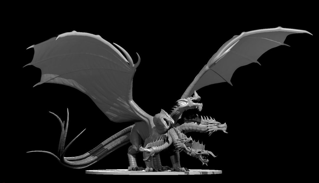 Dracohydra for D&D 5e and Pathfinder Crafted by MZ4250 for Tabletop ...