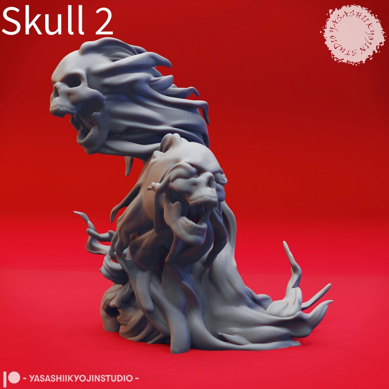 Flameskull for D&D 5e and Pathfinder Crafted by Yasashii Kyojin Studio ...