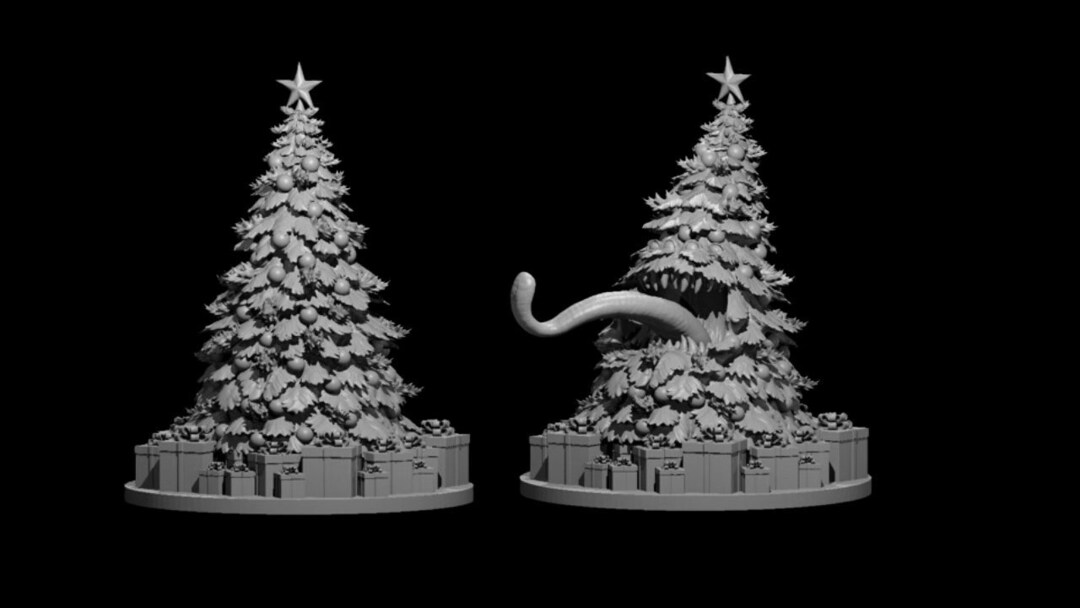 Christmas Tree Mimic D&D 5e Dungeon's and Dragons 5e Table Top ...