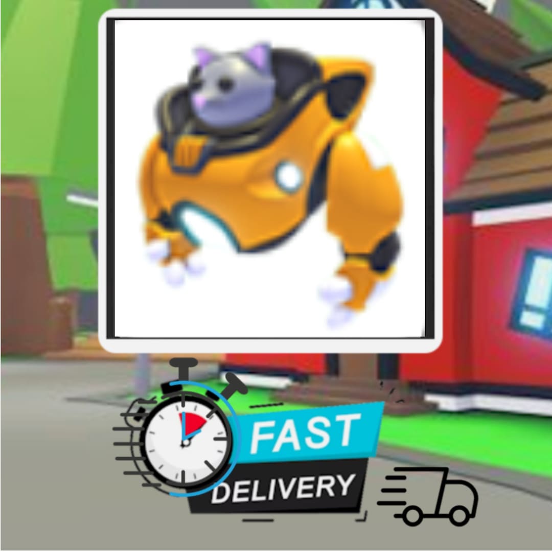 Mecha Meow Dog Adopt Me Pets Roblox - Etsy