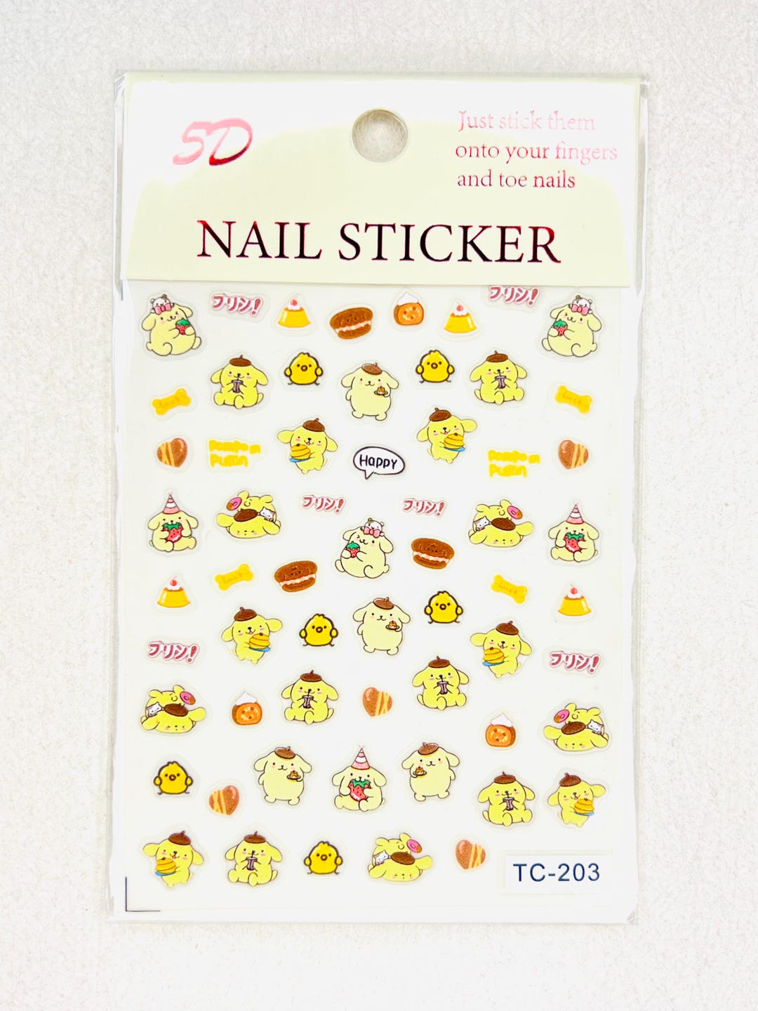 1 Sheet of Purin Diy/nail Art Sticker- #NS1 - Etsy