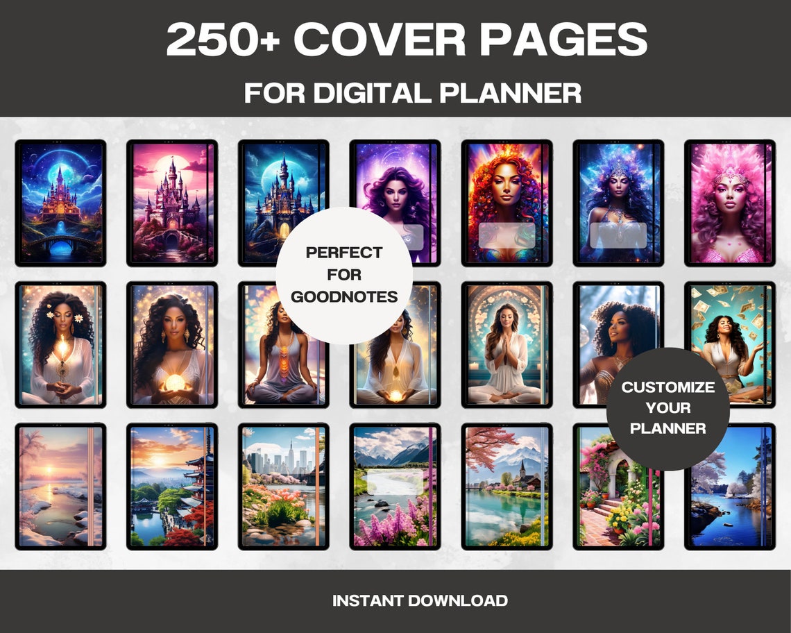 Digital Planner Cover Page Goodnotes Cover Pages Cover Page for ...