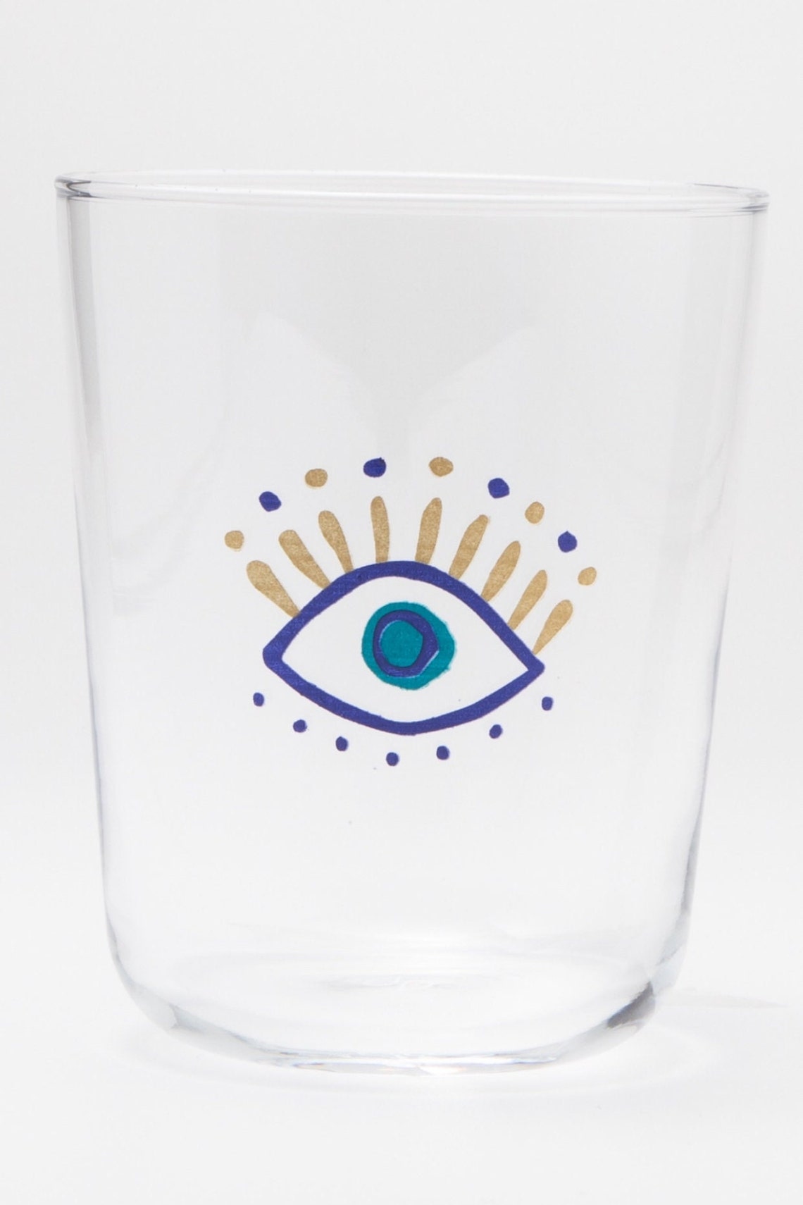 Bless & Bliss 3-piece Handcrafted Glass Set | Protective Nazar | Evil ...