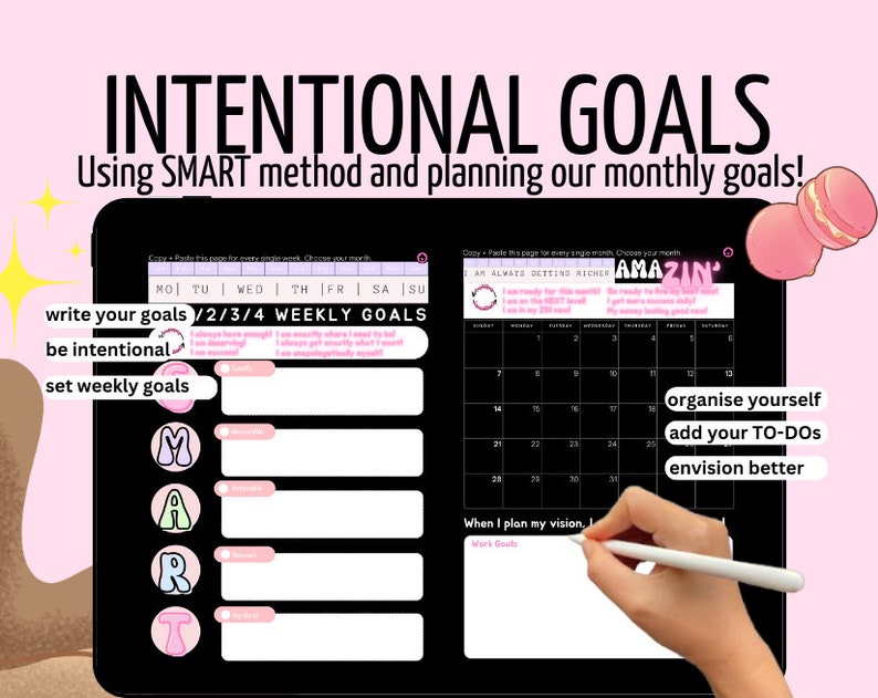 That Rich Girl Planner, Undated Digital Planner, iPad Planner ...