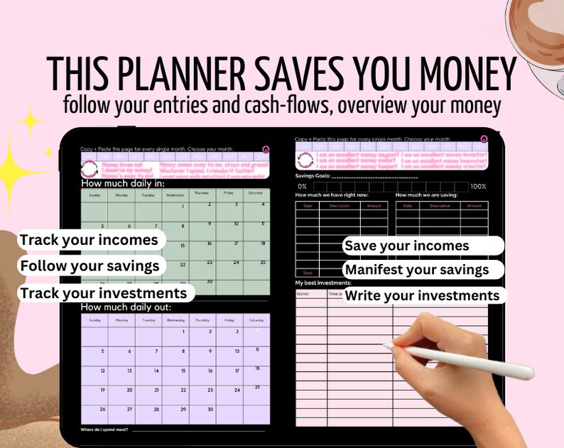 That Rich Girl Planner, Undated Digital Planner, iPad Planner ...