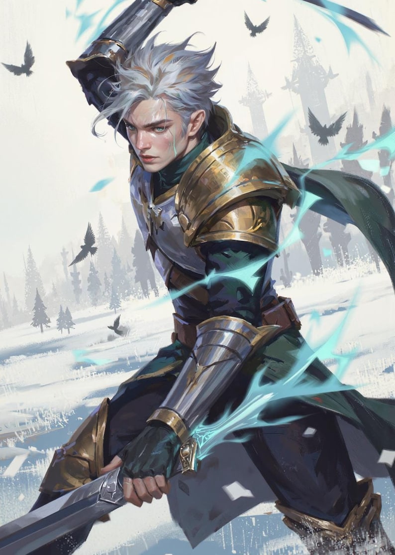 Fantasy Character Commission - Upper Body Portrait - D&D Character ...