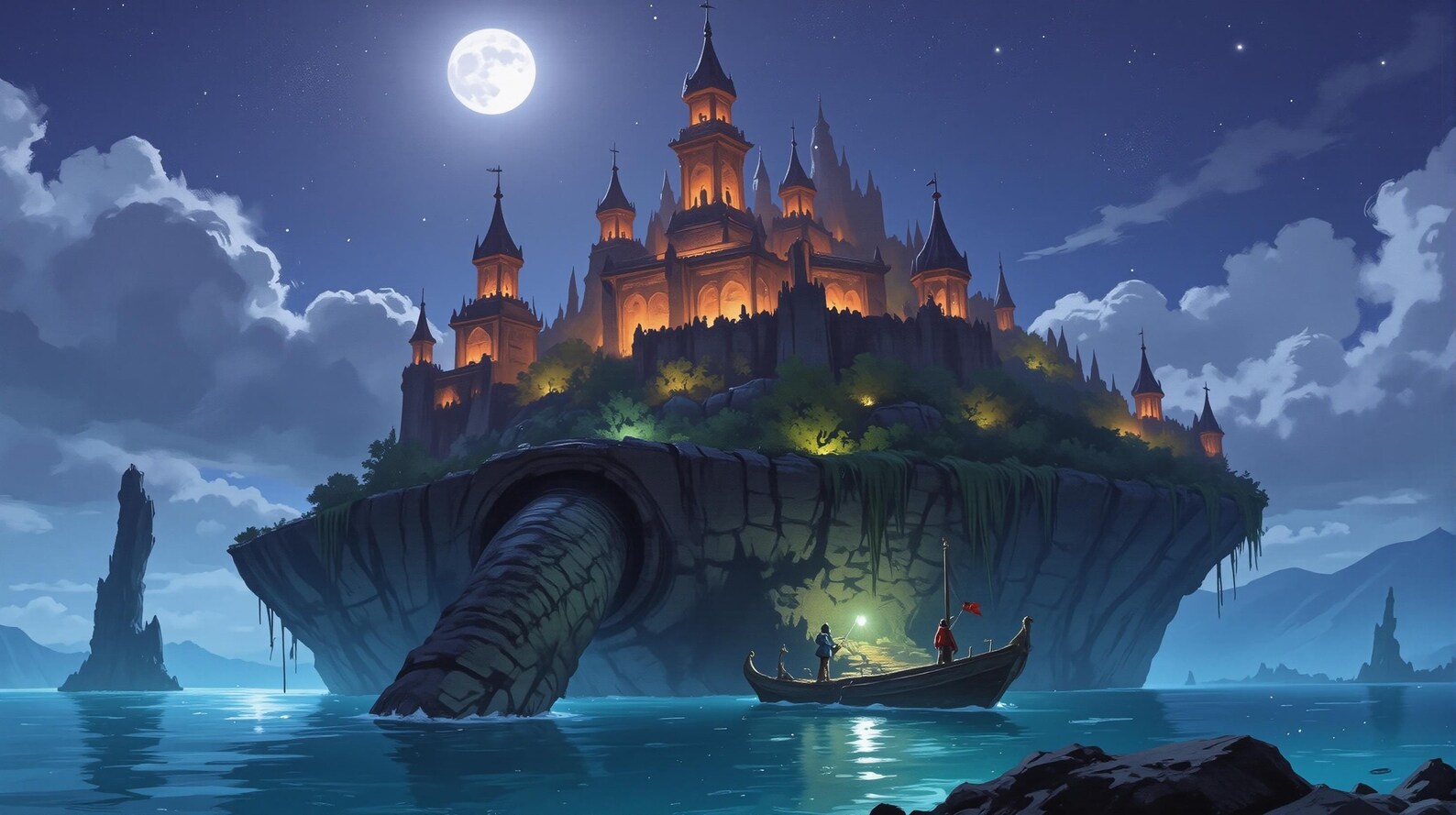 Fantasy Landscape Commission - Personalized Scenery Digital Painting ...