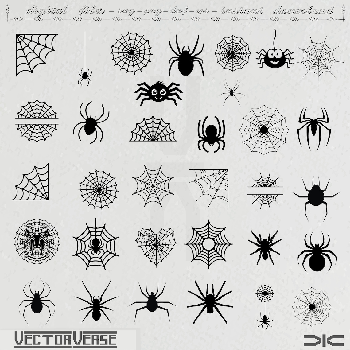 Spider SVG / Spider Web SVG / Insect SVG / Cobweb Svg / Halloween Svg ...