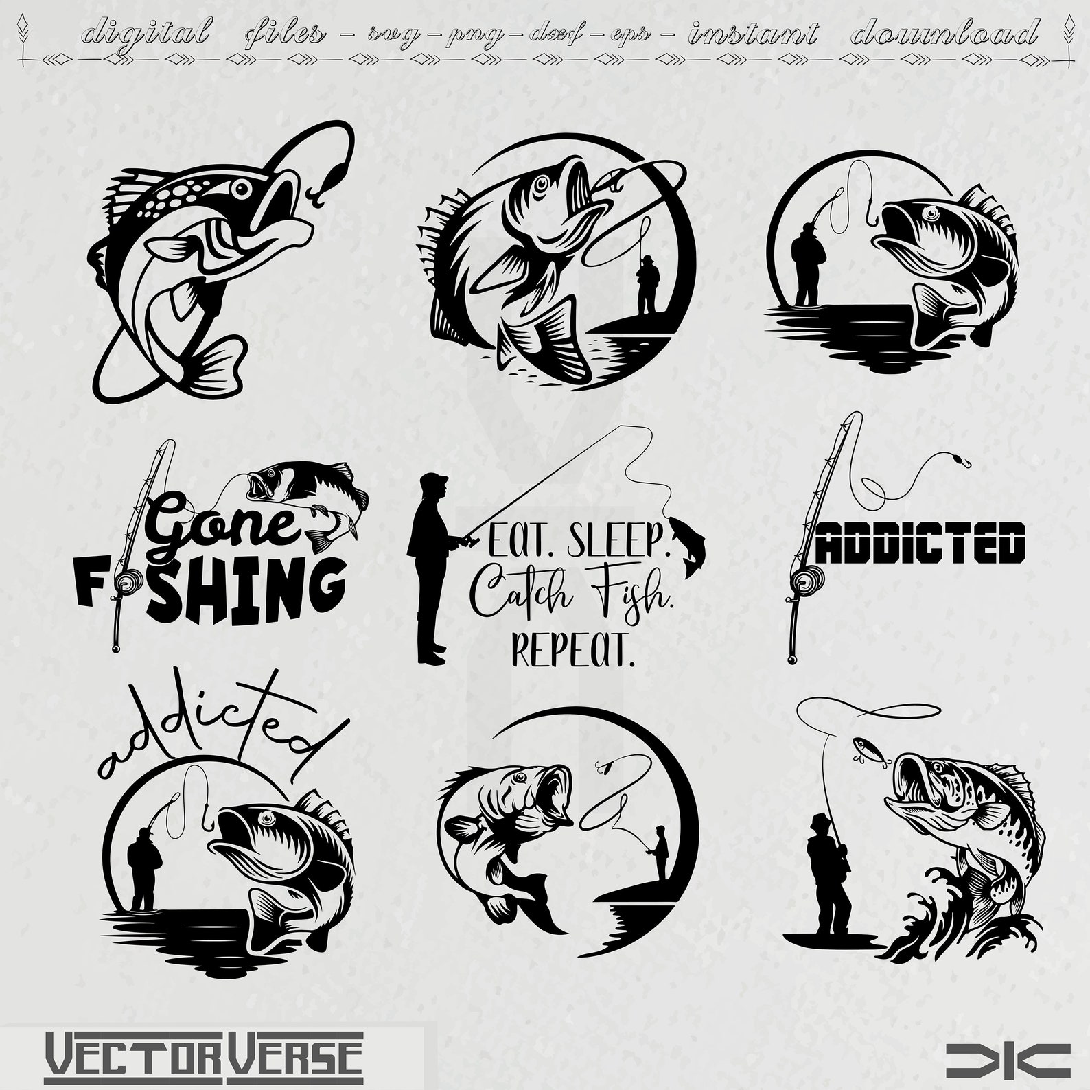 Fisherman Catching Fish Svg, Fishing Addicted, Gone Fishing Svg,fishing ...