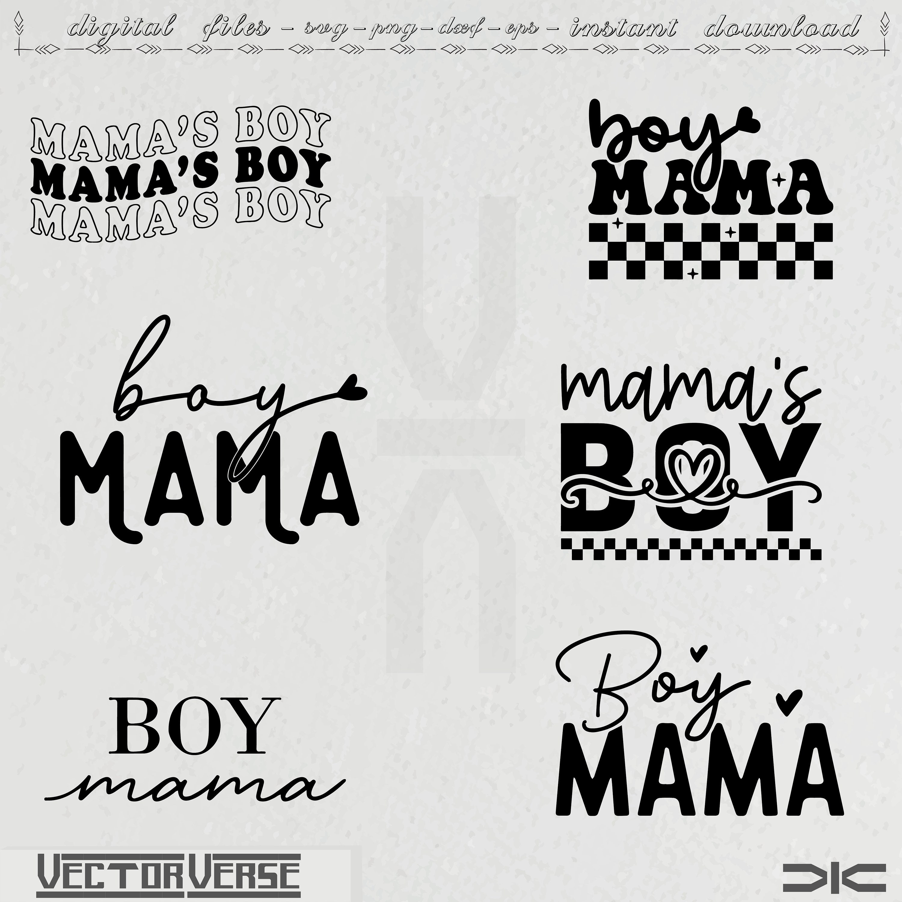 Boy Mom SVG Bundle, Mom Quotes Svg, Mom Svg, Mother's Day Svg, Boy Mom ...