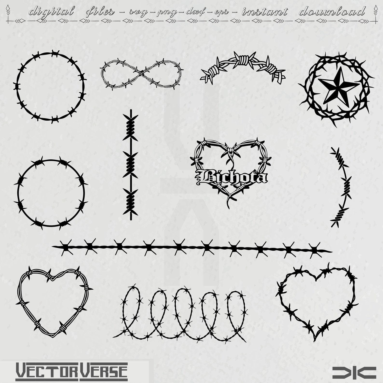 Barbed Wire Svg, Barbed Svg, Barbed Wire Frame Svg, Fence Svg, Barbed ...