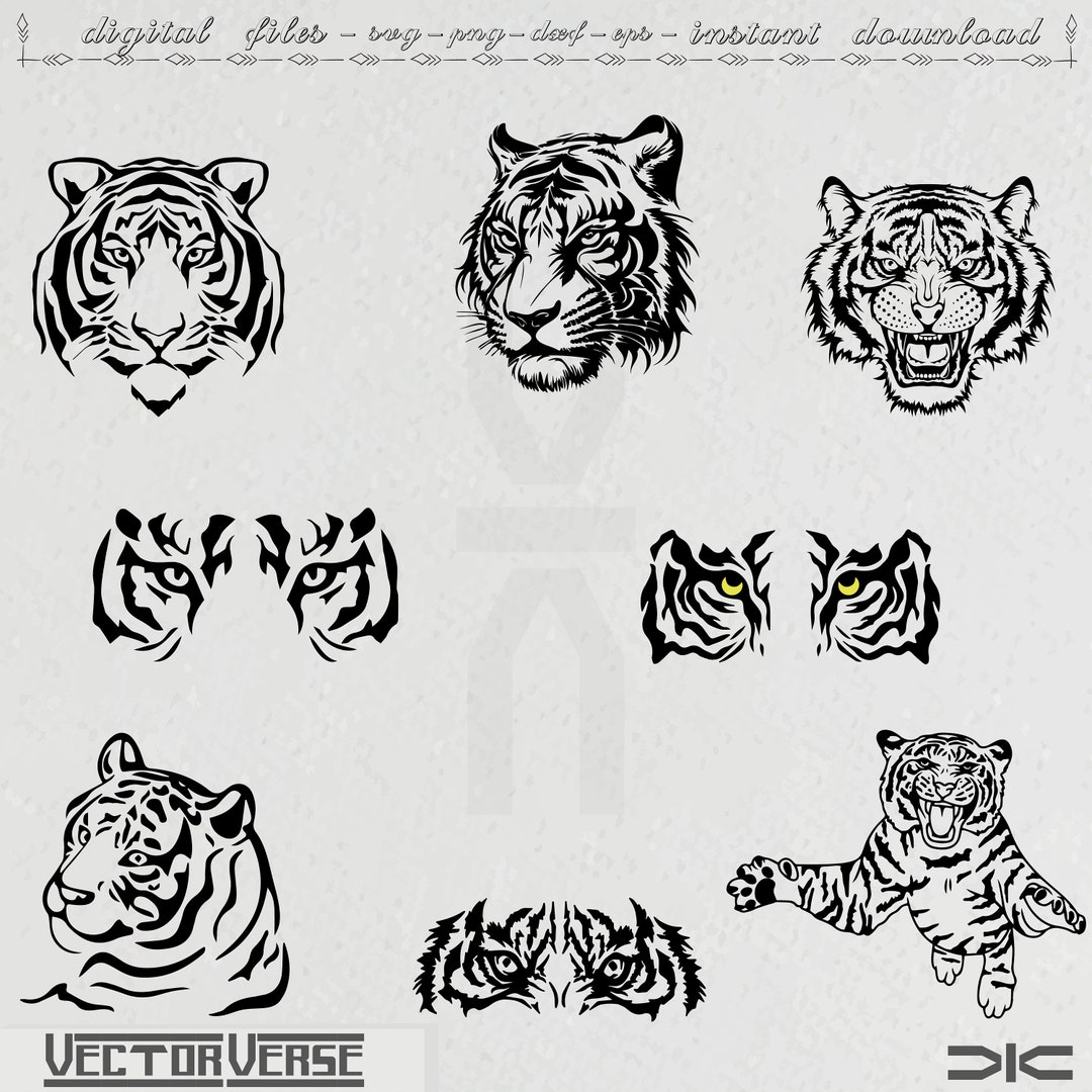 Tiger Mascot Svg Tiger Head Svg Tiger Svg Tiger Clipart Tiger Head Svg ...