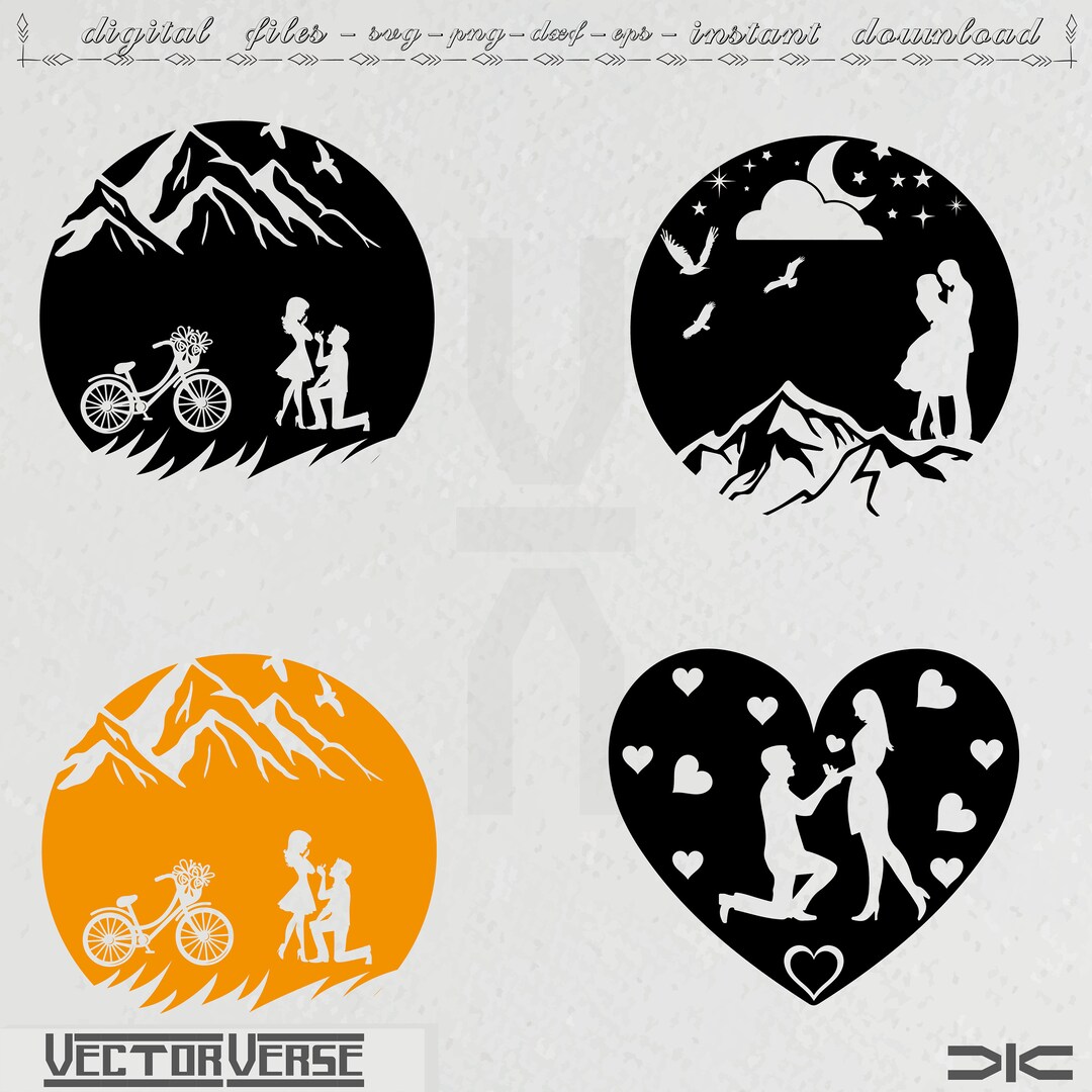 Heart Svg, Heart Love Scg, Proposal Svg Marriage Proposal Svg Wedding ...