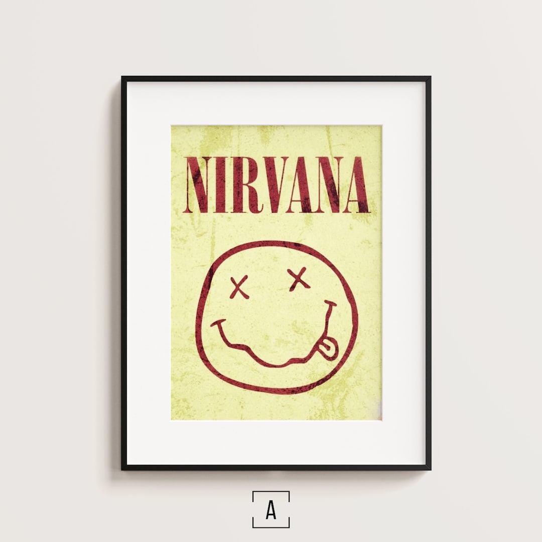 Nirvana Poster Collection Music Prints Nirvana Smells Like Teen Spirit ...