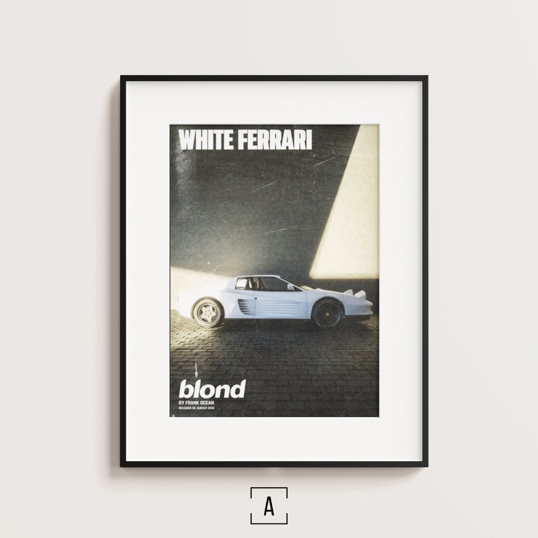Frank Ocean Poster Collection Music Prints Frank Ocean Blonde Posters ...