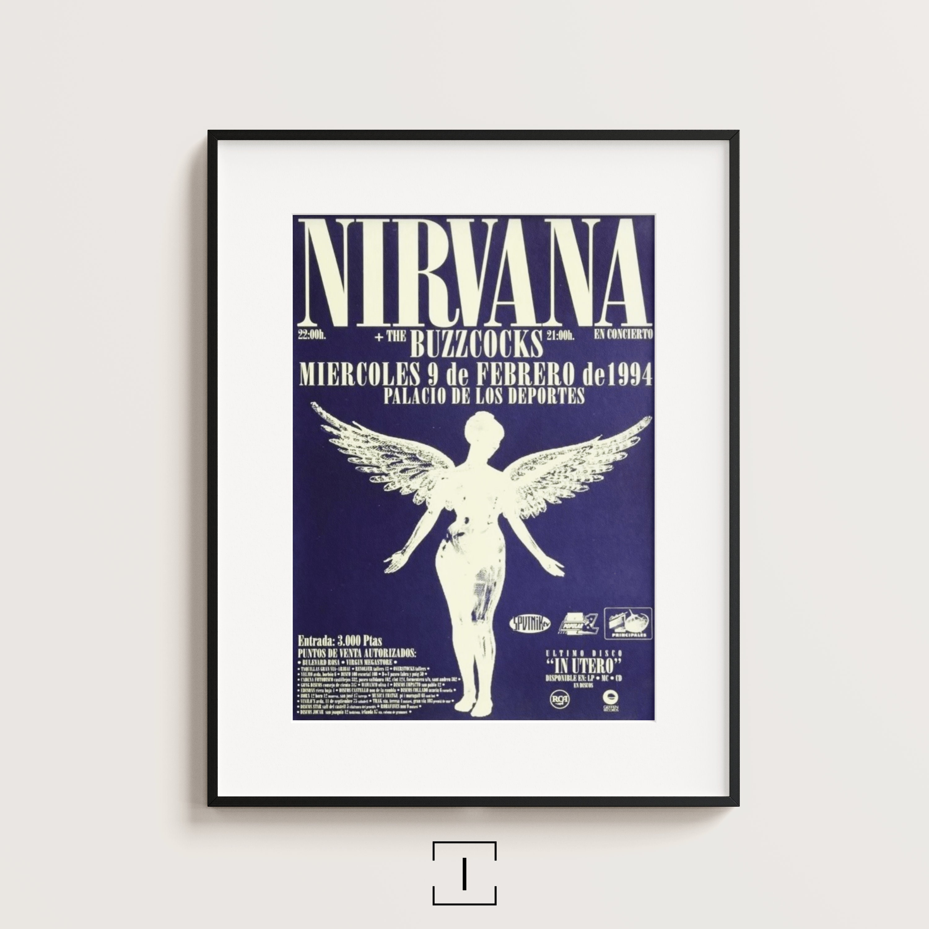 Nirvana Poster Collection Music Prints Nirvana Smells Like Teen Spirit ...