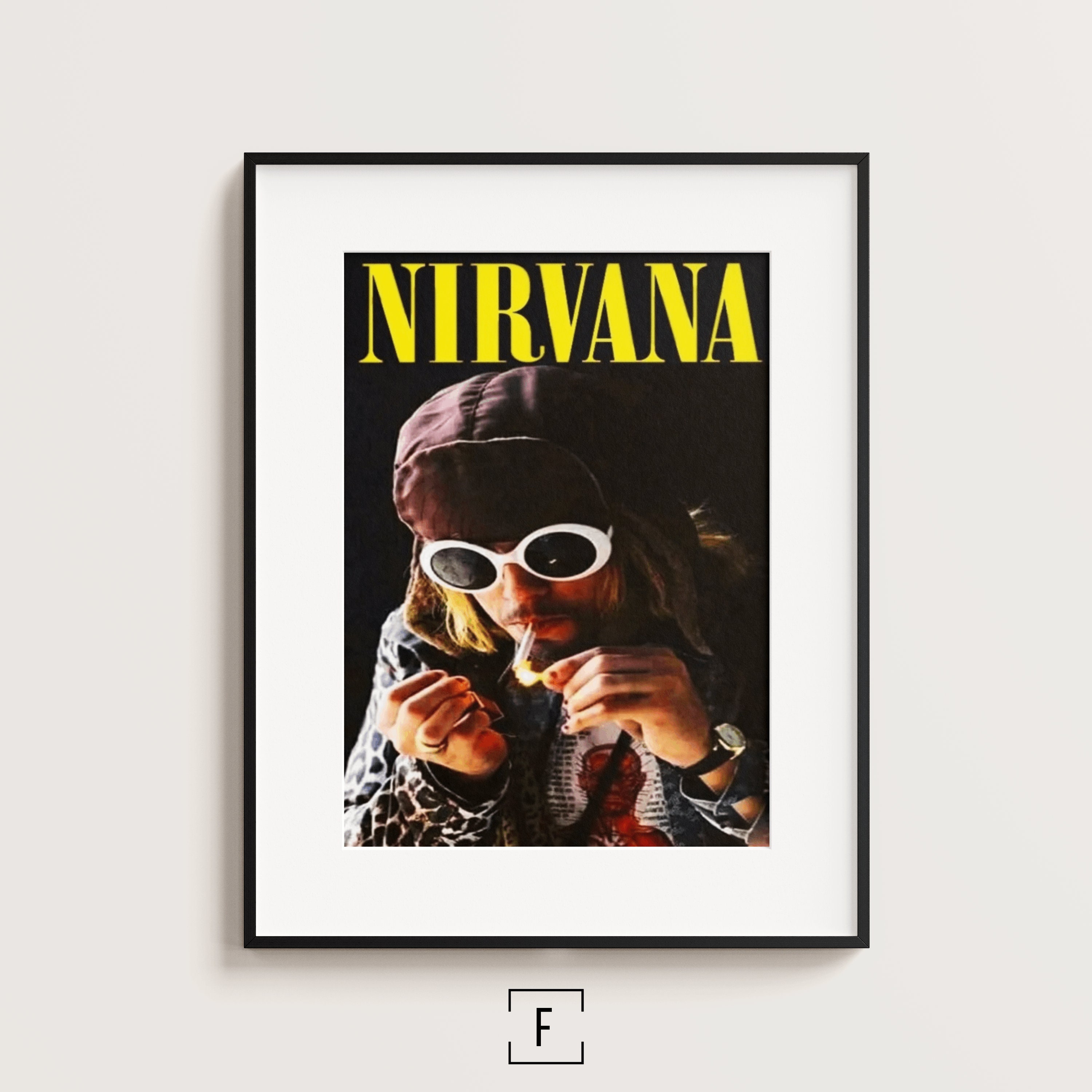 Nirvana Poster Collection Music Prints Nirvana Smells Like Teen Spirit ...