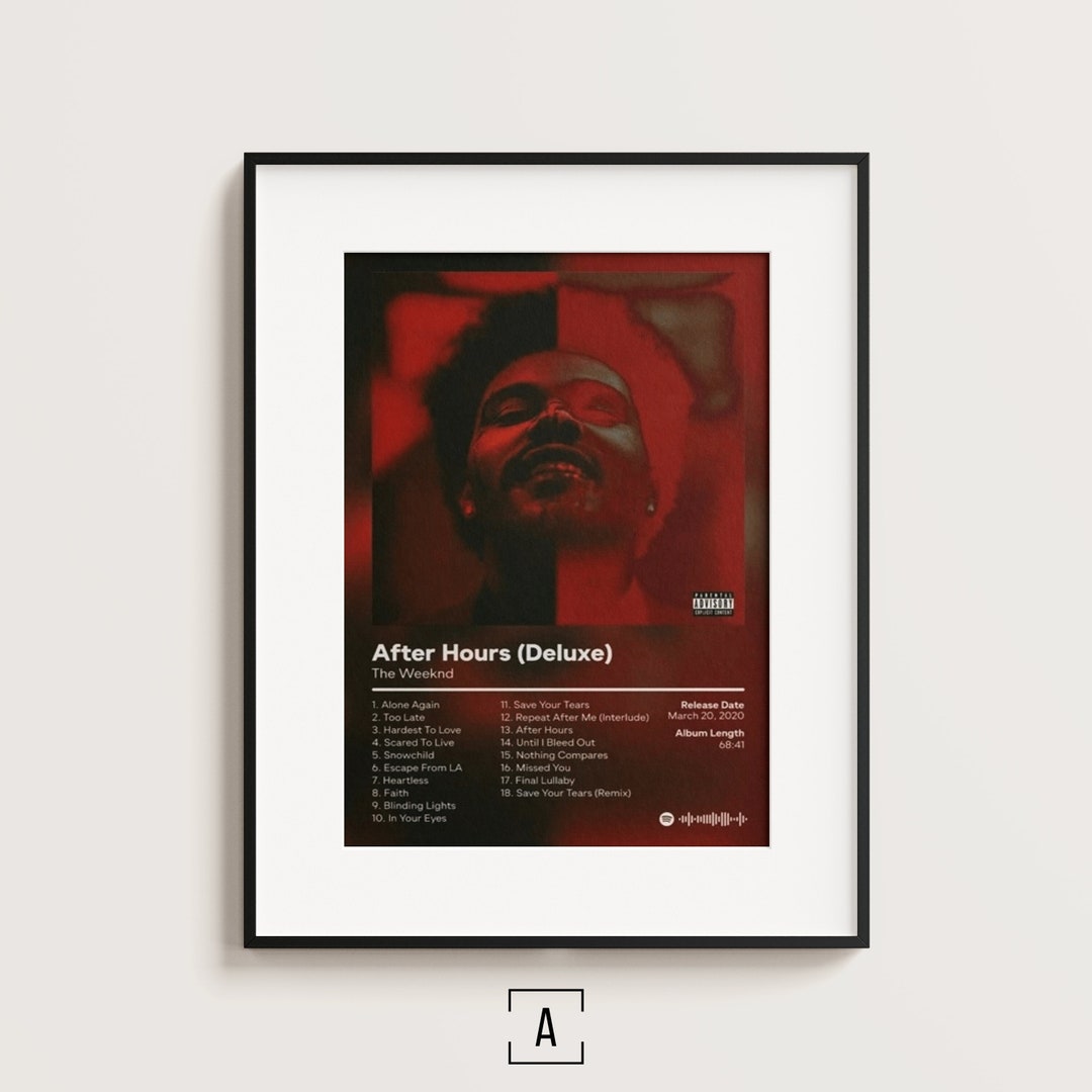 The Weeknd Poster Collection Music Prints the Weeknd Posters Album ...
