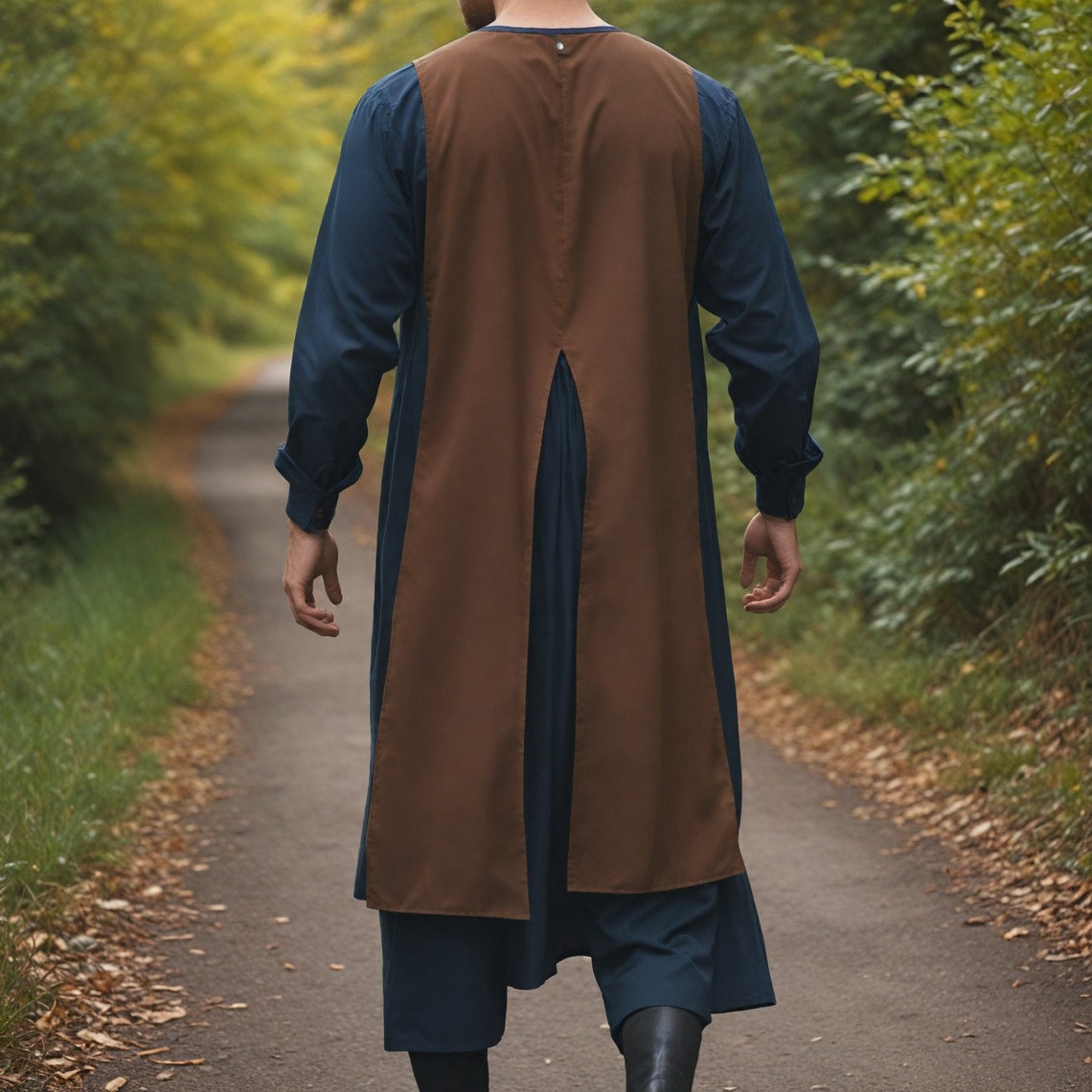 Sleeveless Men Knight Tunic Warrior Norse Viking Costume Medieval ...