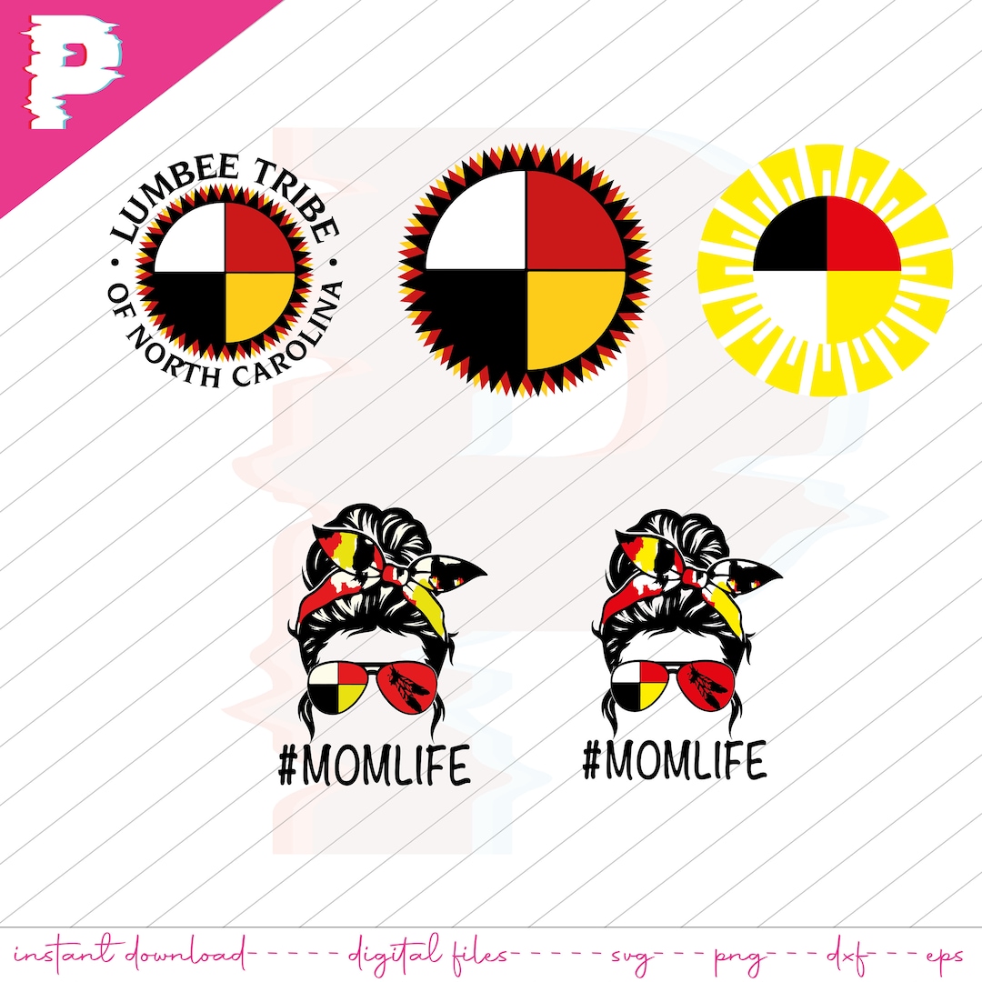 Lumbee Family Life SVG, Lumbee Mom Life Svg, Lumbee Tribe of North ...