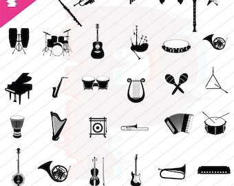 Harp Svg, Harp Png, Harp Clipart, Harp Dxf, Harp Eps, Harp Cricut, Harp ...