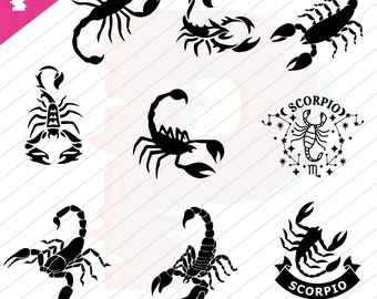 Scorpion SVG Bundle, Scorpion Dxf, Scorpion Png, Scorpion Eps, Scorpion ...