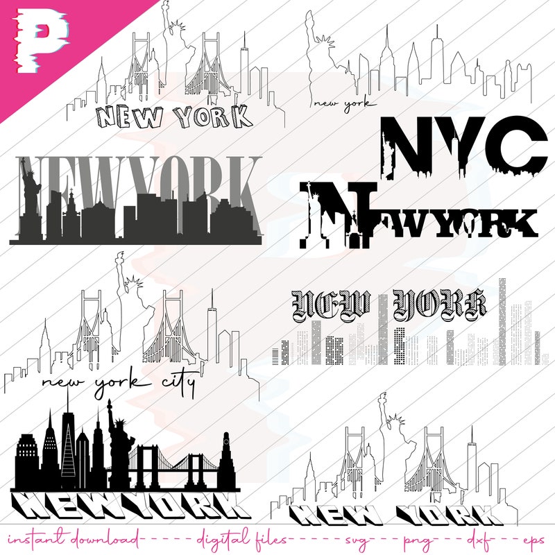 Nyc Svg - Etsy