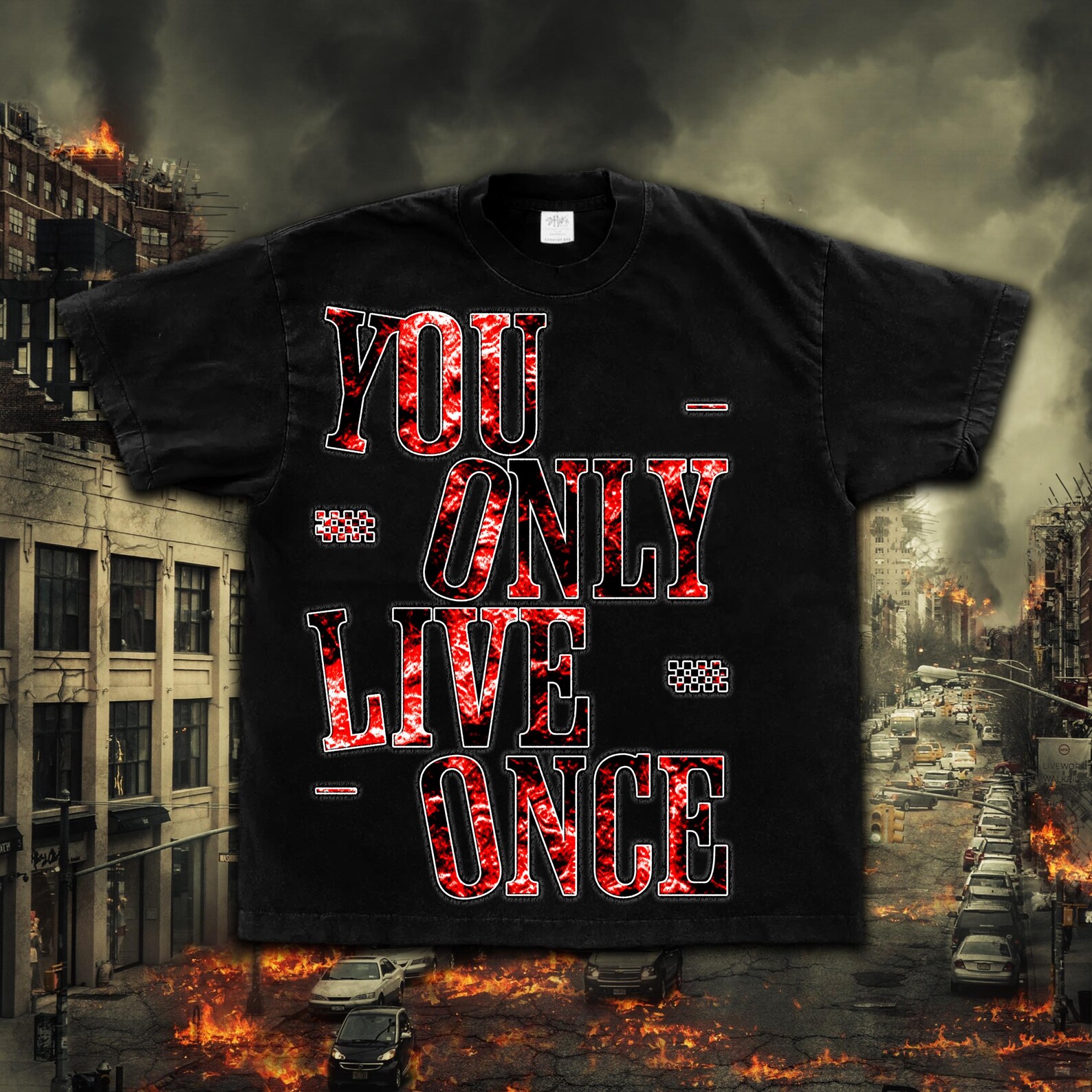 You Only Live Once PNG Design Streetwear Style Transparent PNG - Etsy