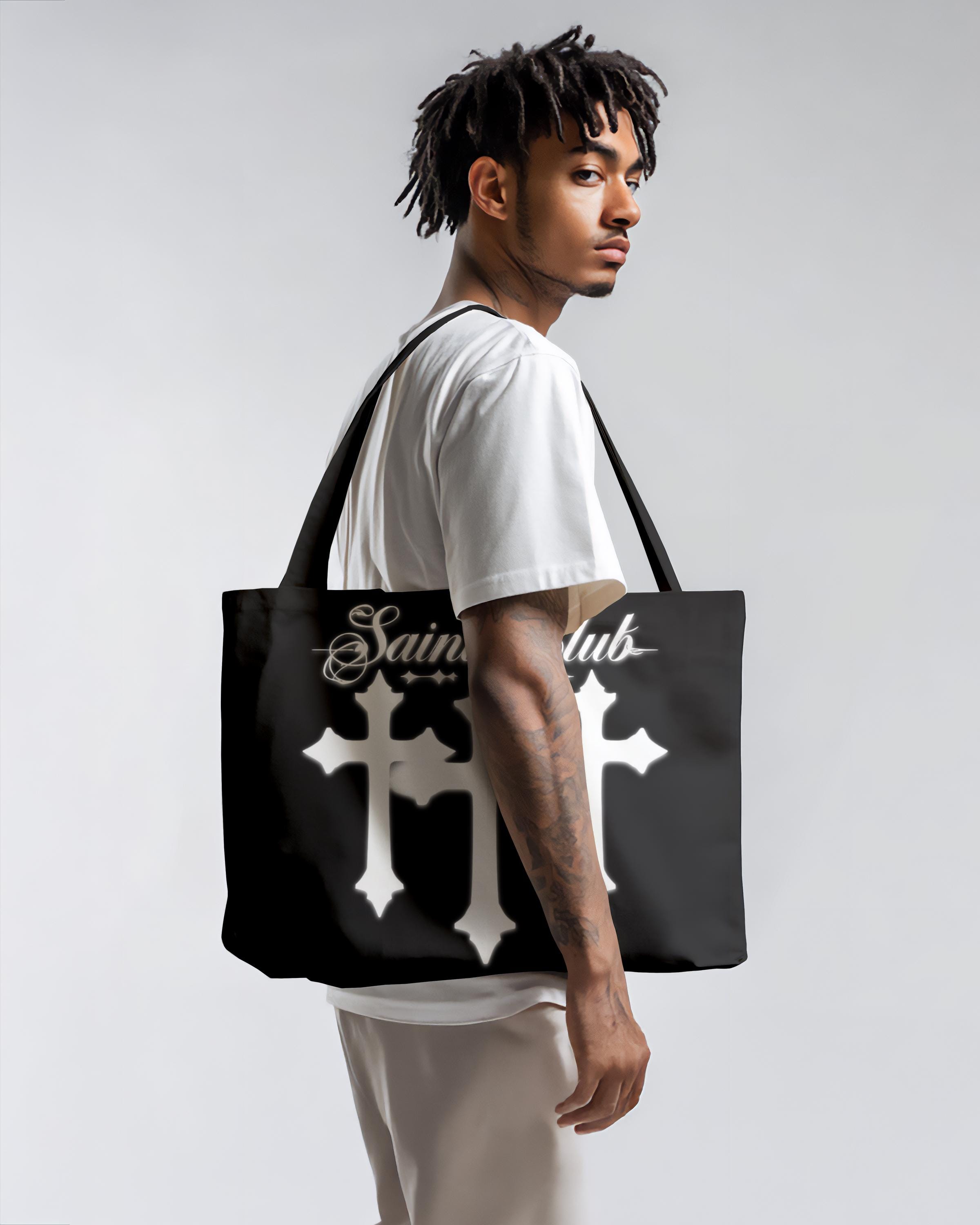 Saintz Club Triple Cross PNG: Gothic Streetwear Design (instant ...