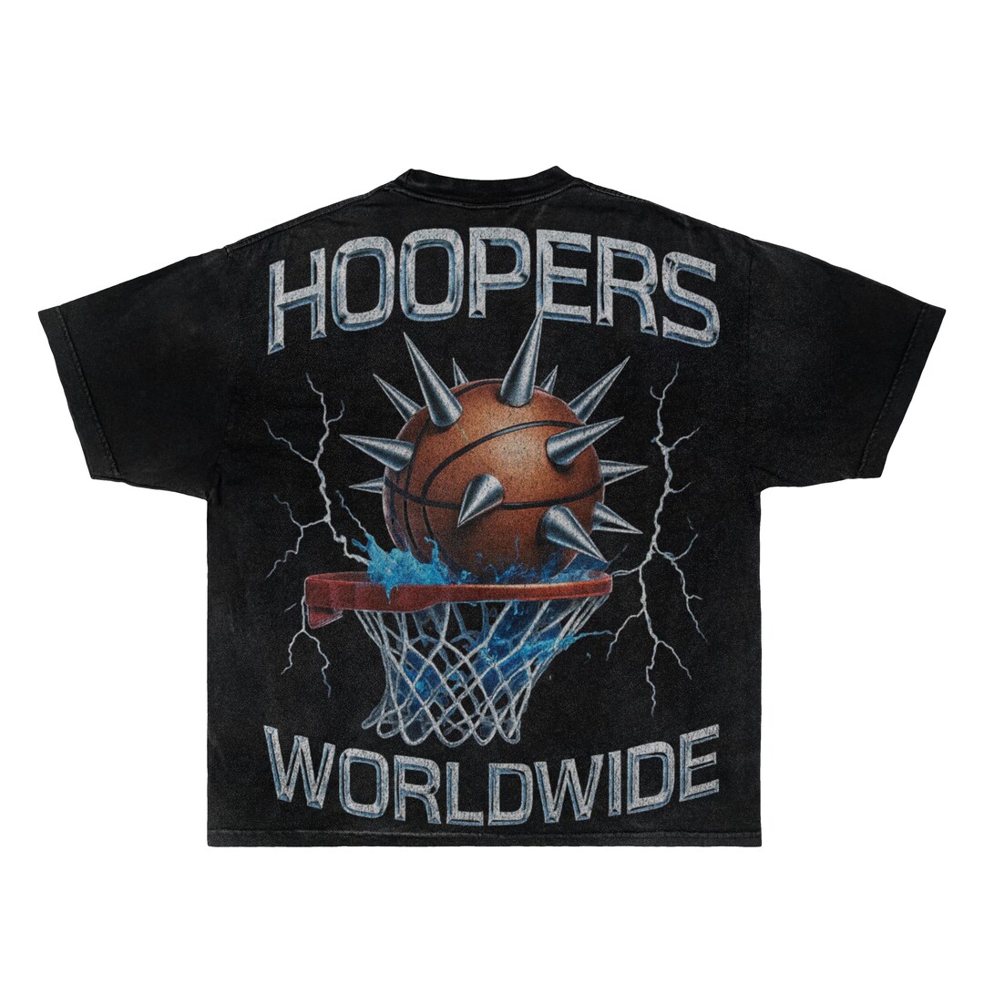 Hoopers Worldwide PNG SVG | Spiked Basketball Chrome Hoop Design ...
