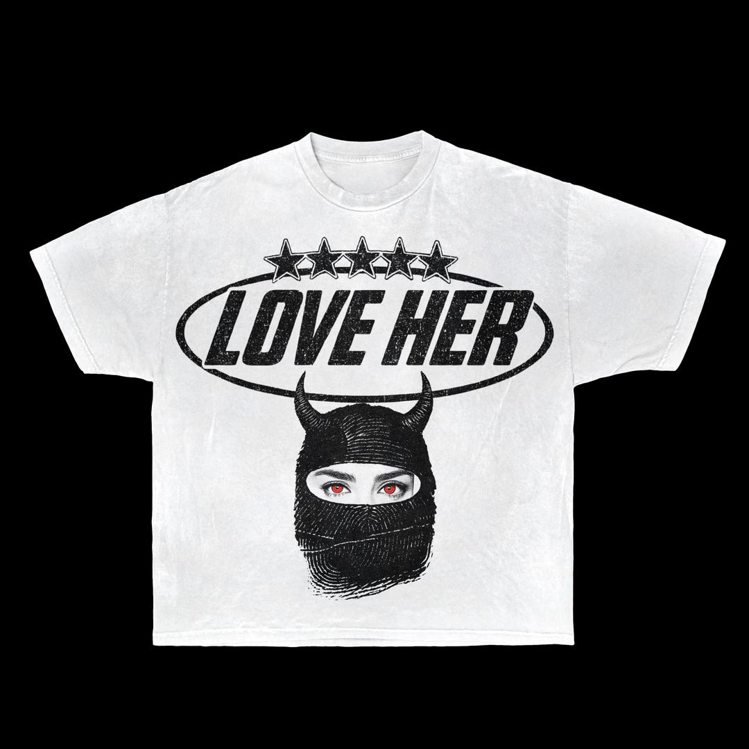 Love Her PNG | Devil Horns Blueprint Face Art | 5000x5000 Transparent ...