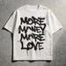More Money More Love PNG: Hand-drawn Streetwear Design (commercial Use ...
