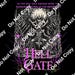 Grunge Hell Gate Streetwear Tee Design: 3000x3000 PNG (commercial Use ...