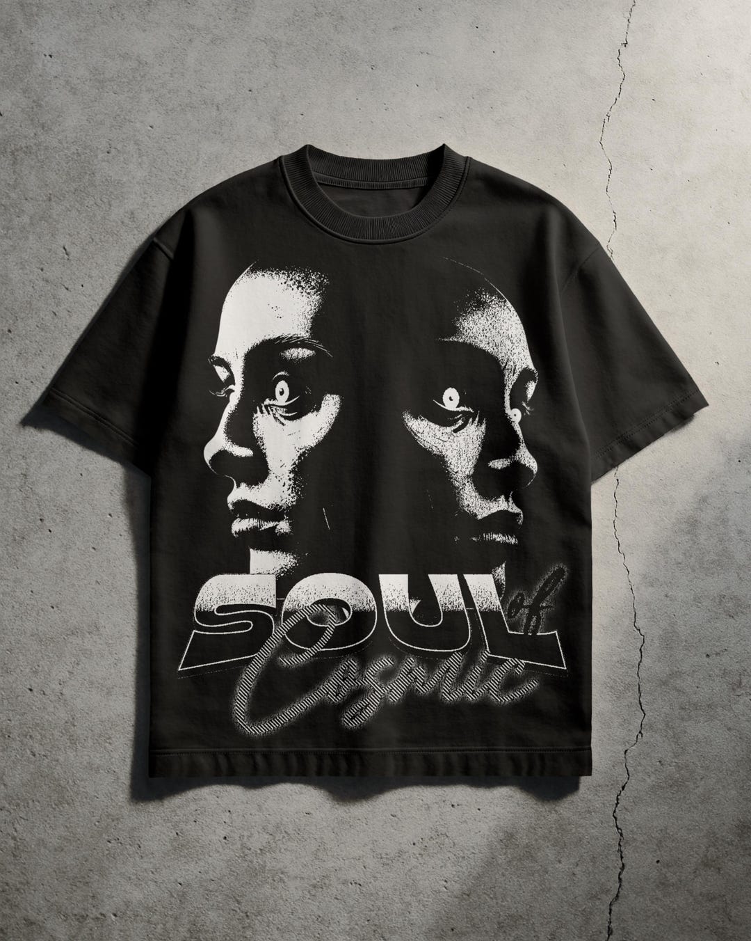 Soul of Cosmic PNG – Futuristic Woman Face-off Design | Streetwear ...