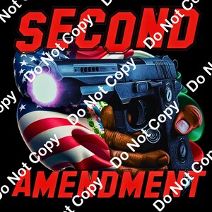 2nd Amendment Rights Streetwear PNG | 3000x3000 Transparent Design ...