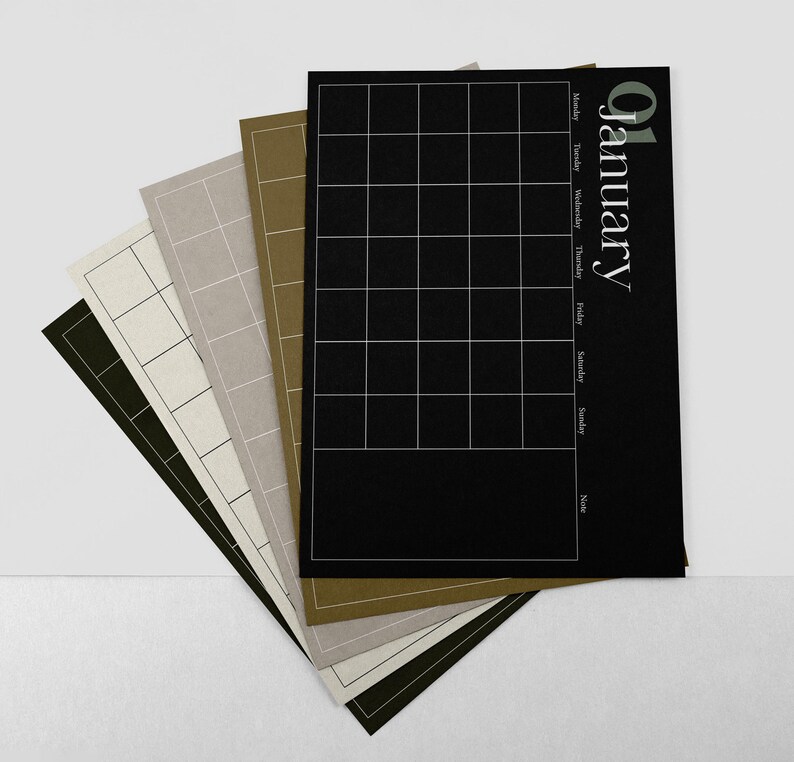 2026 Undated Minimalist Digital Planner | iPad & Android Goodnotes PDF ...